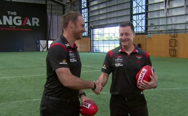 Worsfold hands over reins to future Bombers coach - 6PR