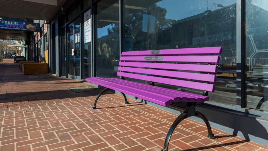 The Purple Bench Project making a stand against domestic violence - 6PR
