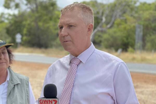 James Hayward makes brief appearance in Parliament