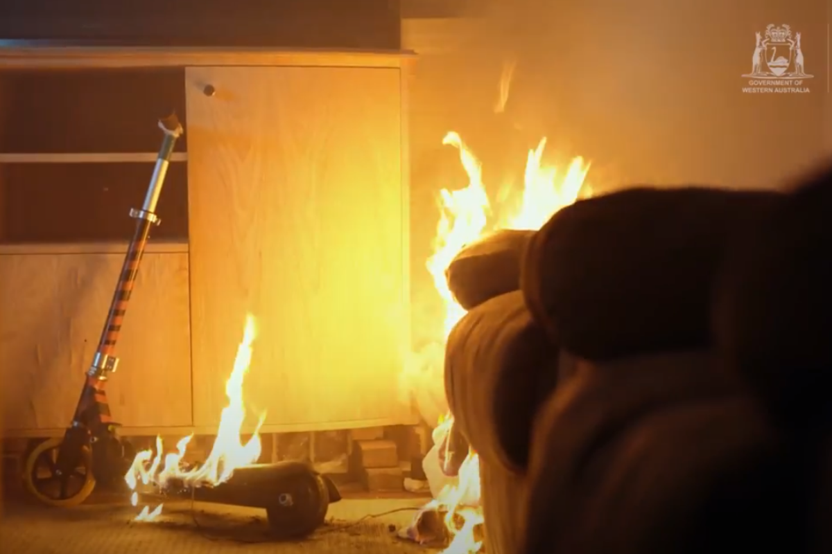 New fire warning on the dangers of overcharging electronic devices