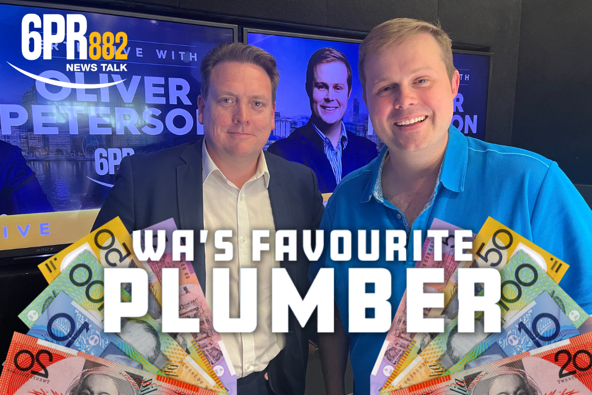 Lucky plumber wins $10,000 and WA's Best Plumber title on Perth Live