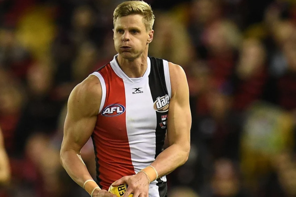 Nick Riewoldt says goodbye