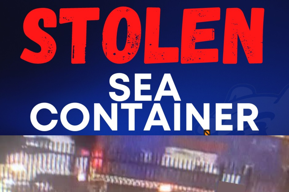 A 20-foot mystery solved as sea container returns home