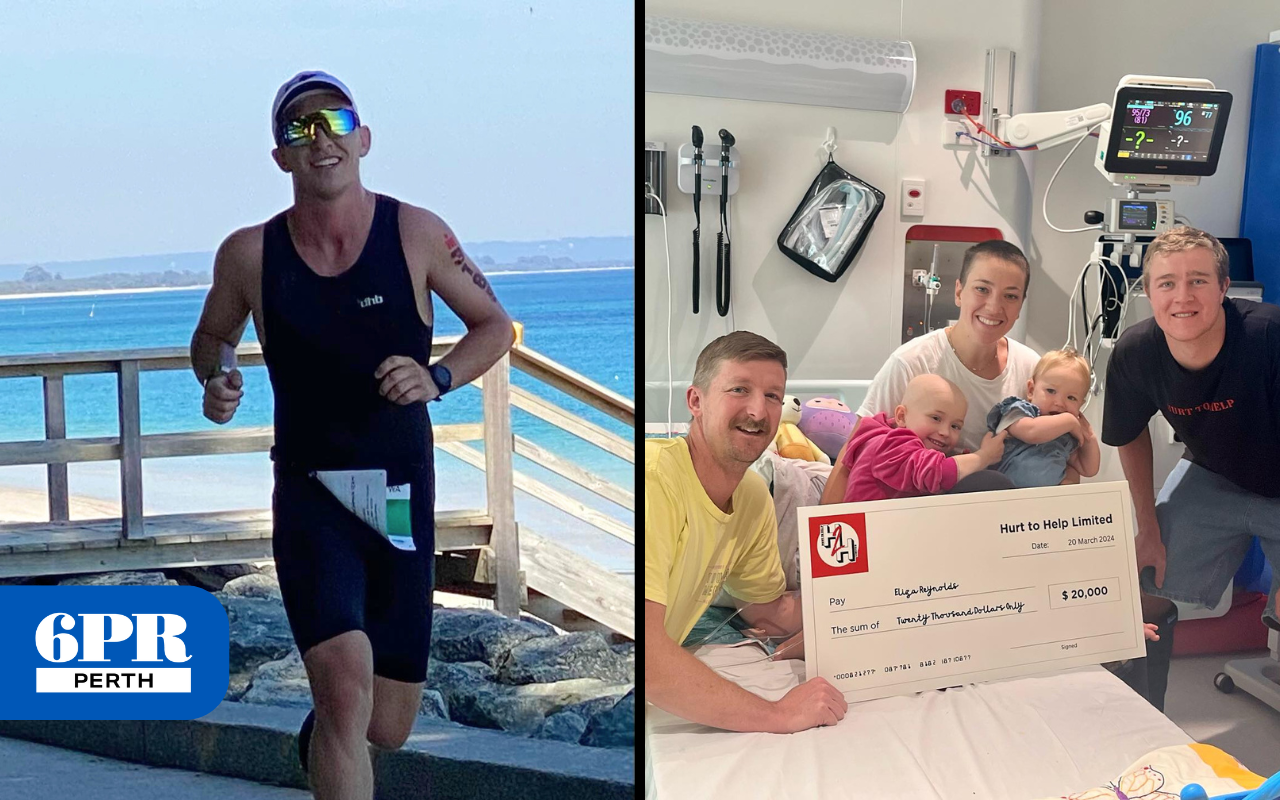 Bin it 2 win it: One man's painful pledge to support kids with cancer Bin it 2 win it: One man's painful pledge to support kids with cancer