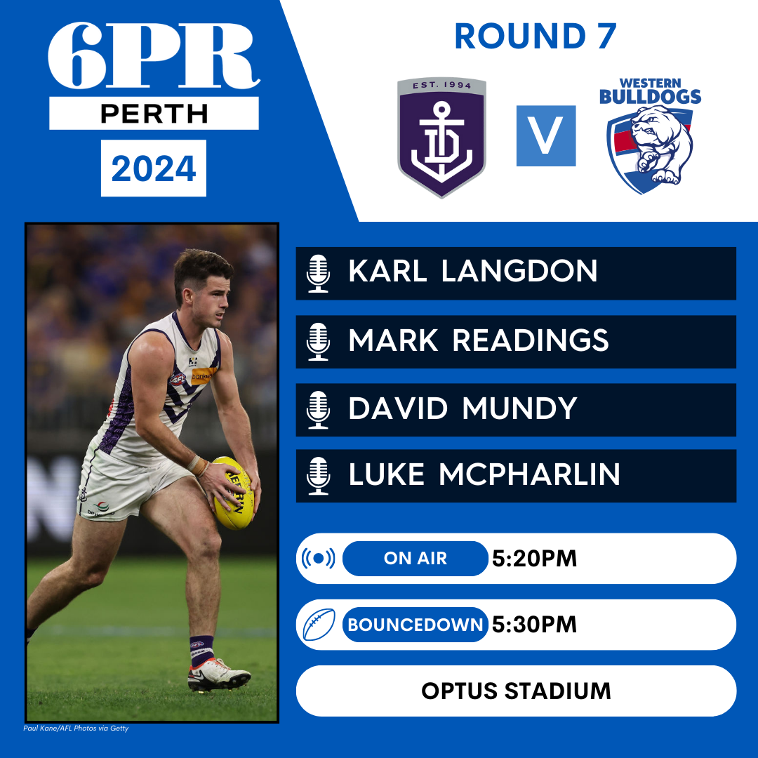 6PR FOOTBALL BROADCAST SCHEDULE (WHO, WHAT + WHERE)