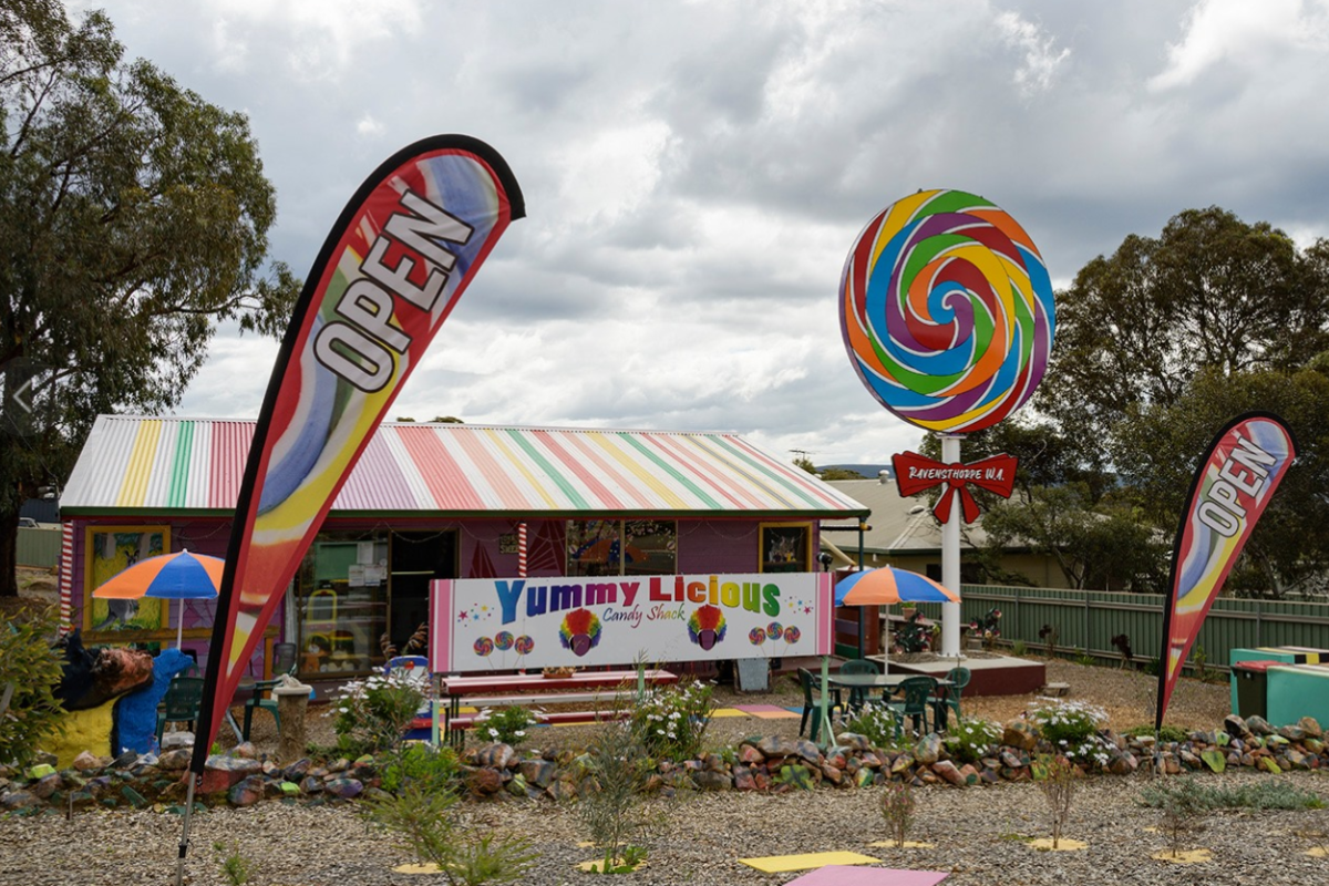 The world's biggest lollipop is up for sale!